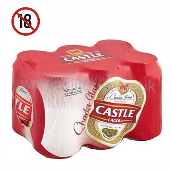 Zimazon. CASTLE LAGER CANS 6x330ml